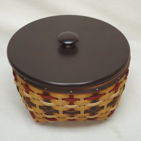 Longaberger | Accents | Rare Longaberger 22 Signature Plaid 8 Round ...